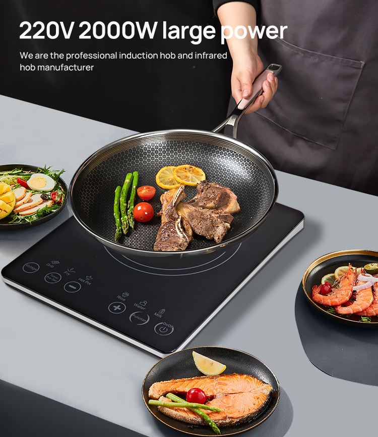 Touch Control Ultra Slim Portable Induction Cooktop, High Quality Touch ...