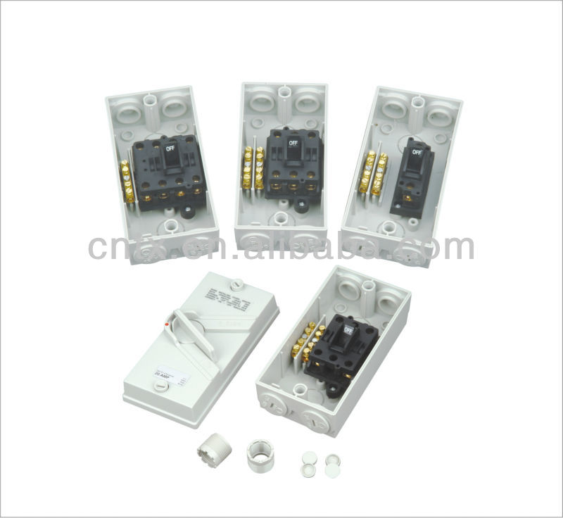 Ip66 Weatherproof Isolating Switch - Clipsal Waterproof Wall Mount 1p ...