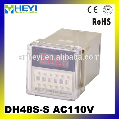 Digital Relay Timer Cycle Time Relay 1m~99m 110 Volt Timer, High ...