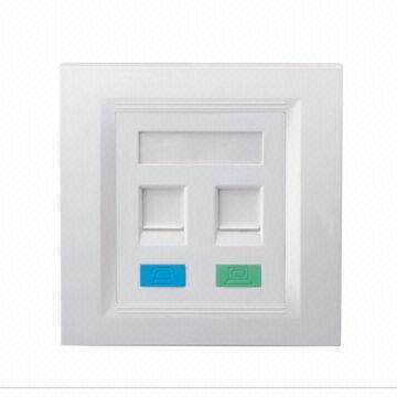 Four-square Dual-port Faceplate, 86 X 86cm Type, High Quality Four ...