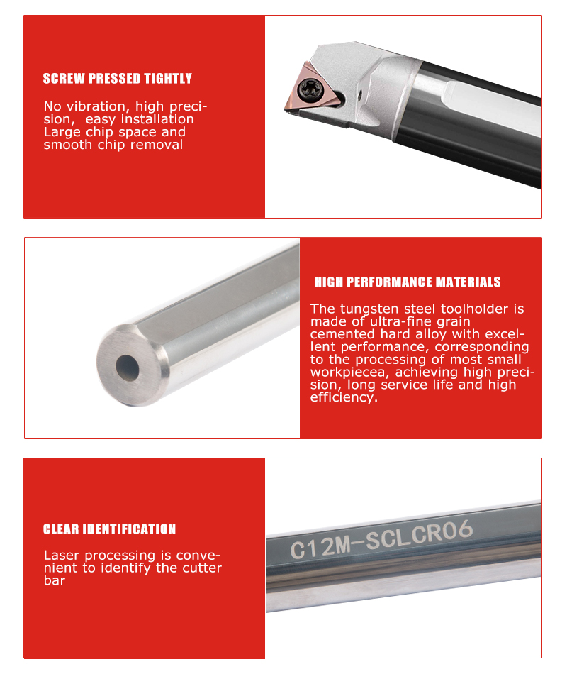High-quality Turning Tools And Holders For C10k-stucr11, E12m-stupr11 ...