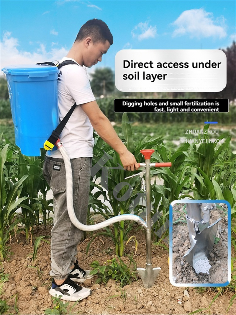 Agricultural Fertilizer Applicator: Corn Fertilizer Spreader And Seed ...
