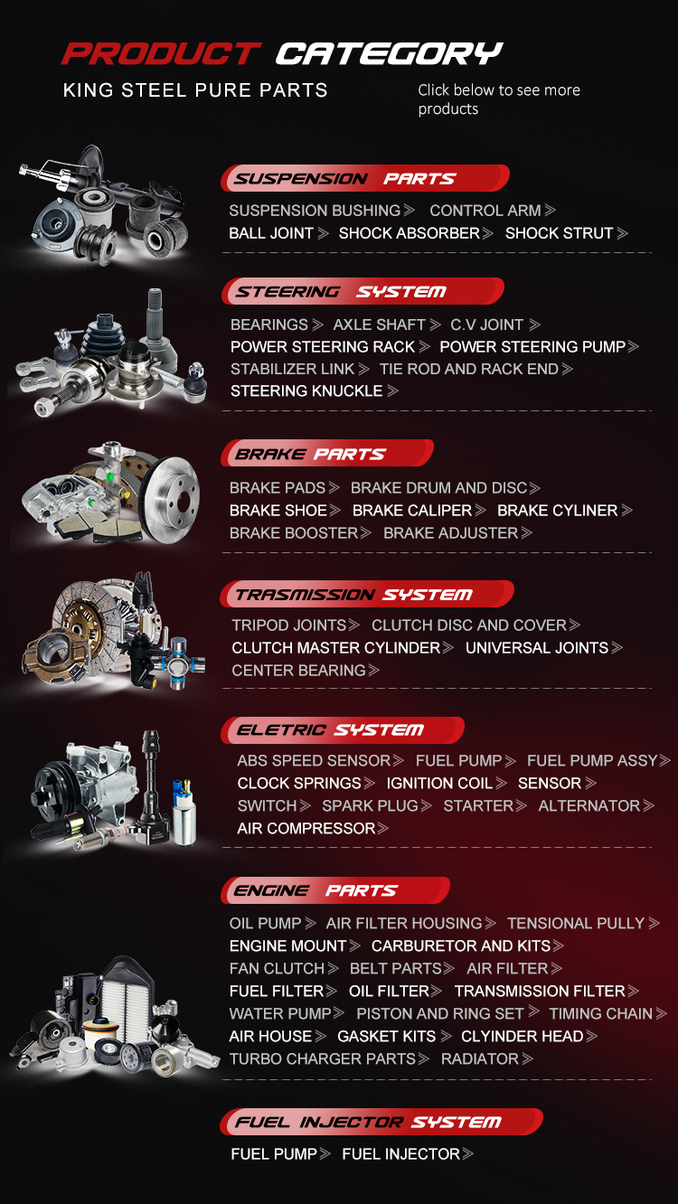 การติดตั้งโช้คอัพคิงสตีลด้านหน้าสำหรับ Toyota Camry Acv30 Acv31 Mcv30 ...