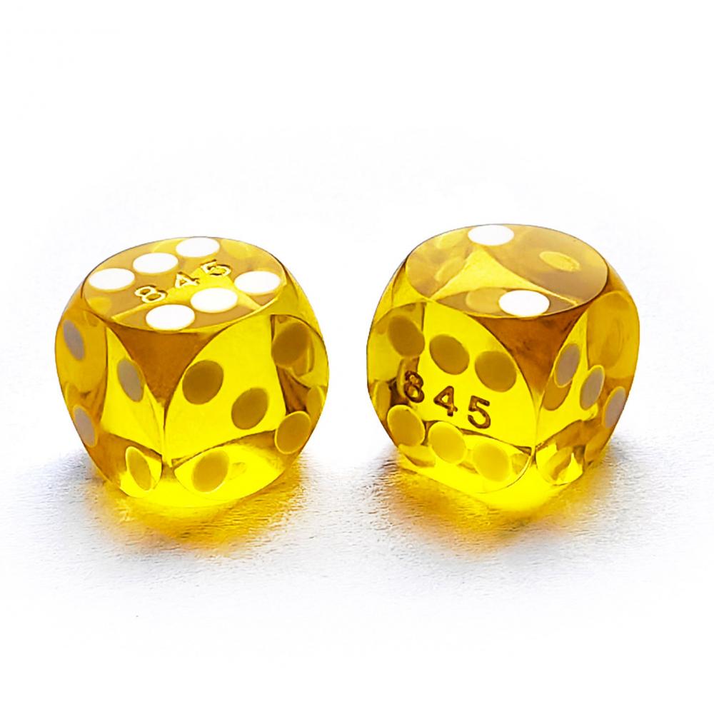 Bescon Dice Professional Precision Dice Round Corner 5/8 "(16mm) 임의의 일련 ...