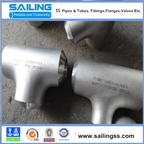 Asme B16.9 Reducing Buttwelding Tee, High Quality Asme B16.9 Reducing ...