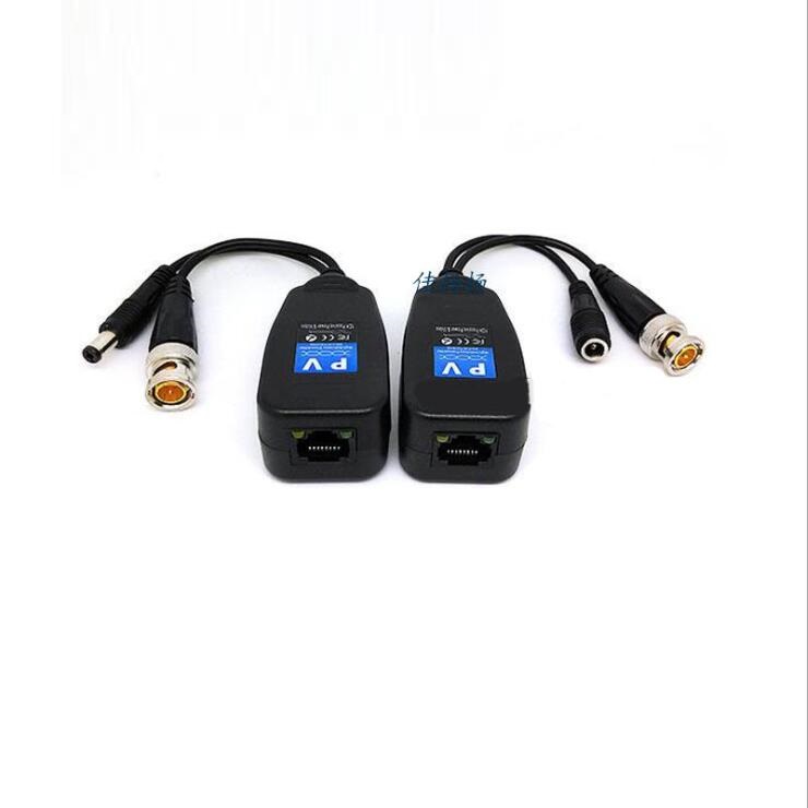 Single Channel Passive Video Balun With Dc Power For Hd-cvi/tvi/ahd ...