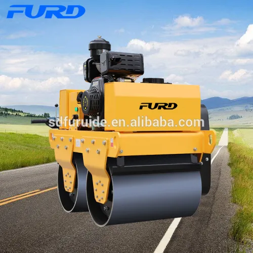 Double Drum Vibratory Hand Roller Compactor (fyl-s600c), High Quality ...