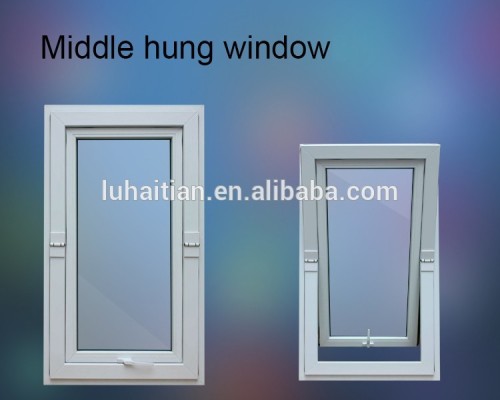 Upvc Lamination Profile Middle-hung Window, High Quality Upvc ...