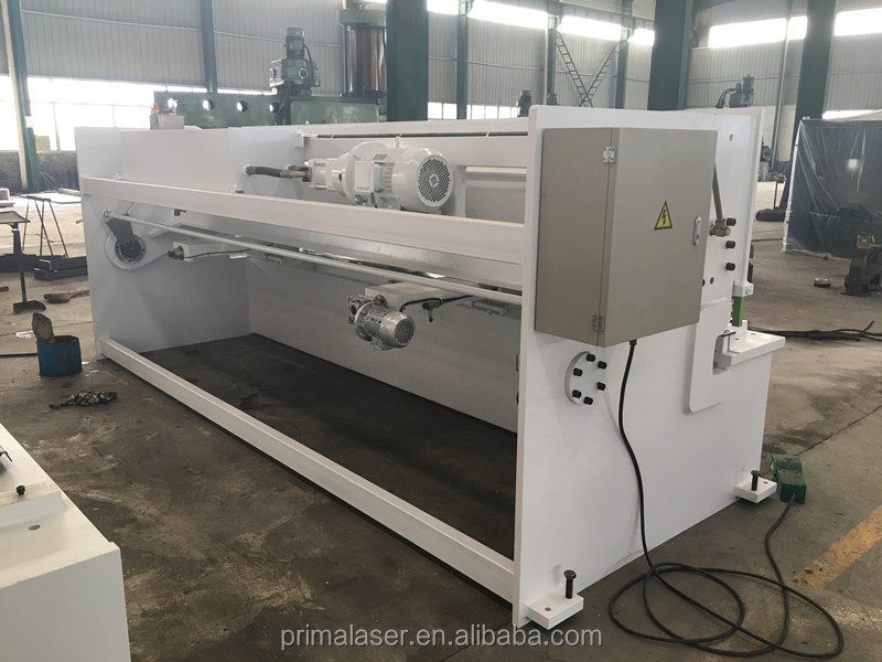 Foot Operated Qc 11k 6*4000 Guillotine Shearing Machine For Metal ...