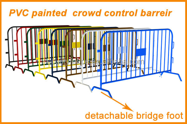 Steel Rental Crowd Control Metal Barricade, High Quality Steel Rental ...