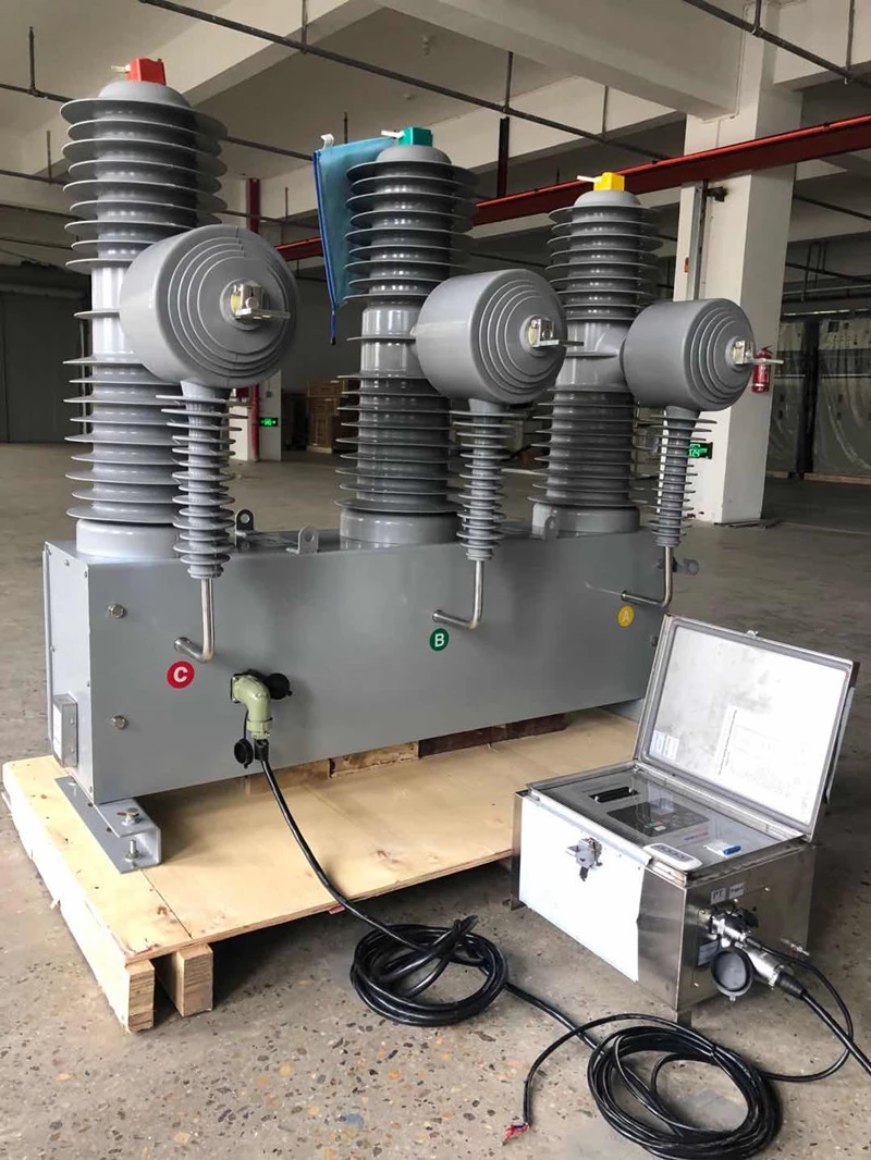 Motorized Spring Type Vacuum Switch For 33kv-40.5kv Outdoor Electric ...
