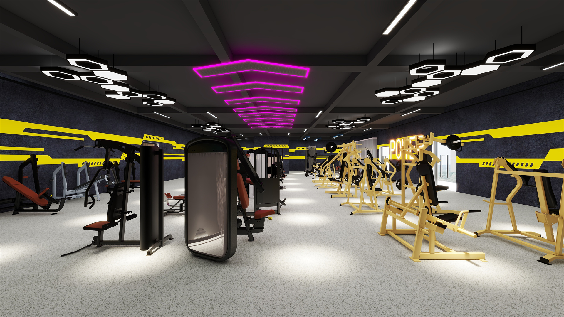 Panata's gym layout design and equipment recommendations