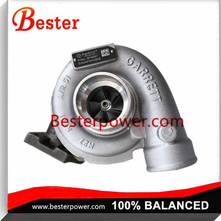 Gt2052 Turbo For Perkins Industrial Engine 1004.4 727263-0001 2674a321 ...