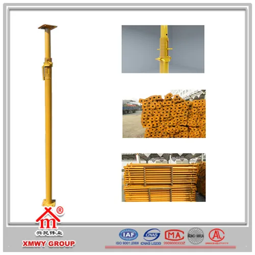 Formwork Scaffolding Adjustable Steel Shore Props For Construction ...