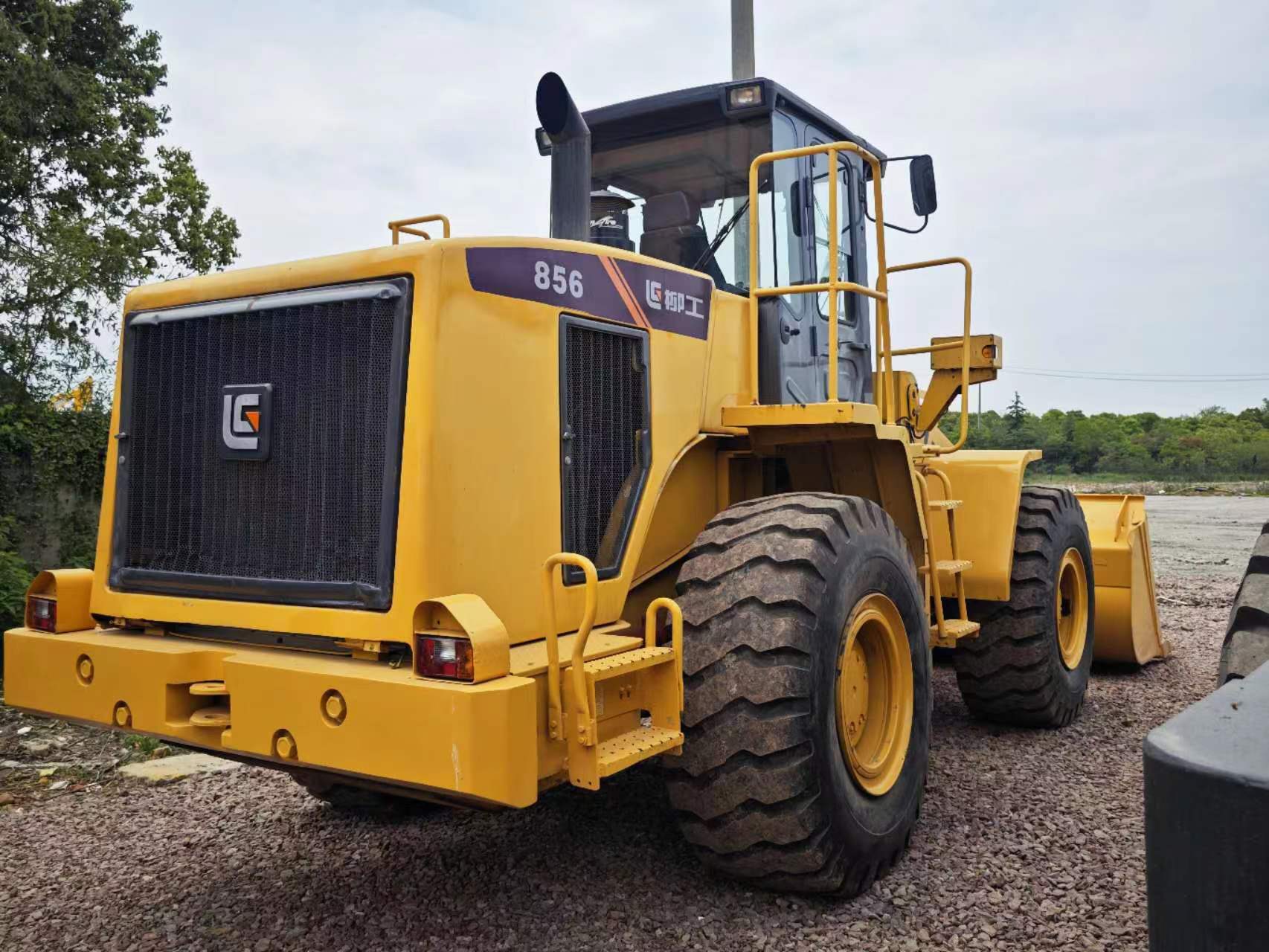 2019 2020 ปีที่ใช้แล้ว Liugong Wheel Loader 856h คุณภาพสูง 2019 2020 ปี ...