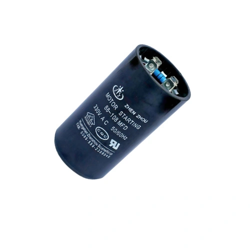 88~108FMD Black Phenolic Aldehyde Shell Starting Capacitor