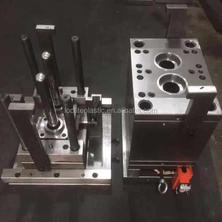 750g 4 Cavity Hot Runner Valve Gate Pin 5 Gallon Preform Mold 55mm ...