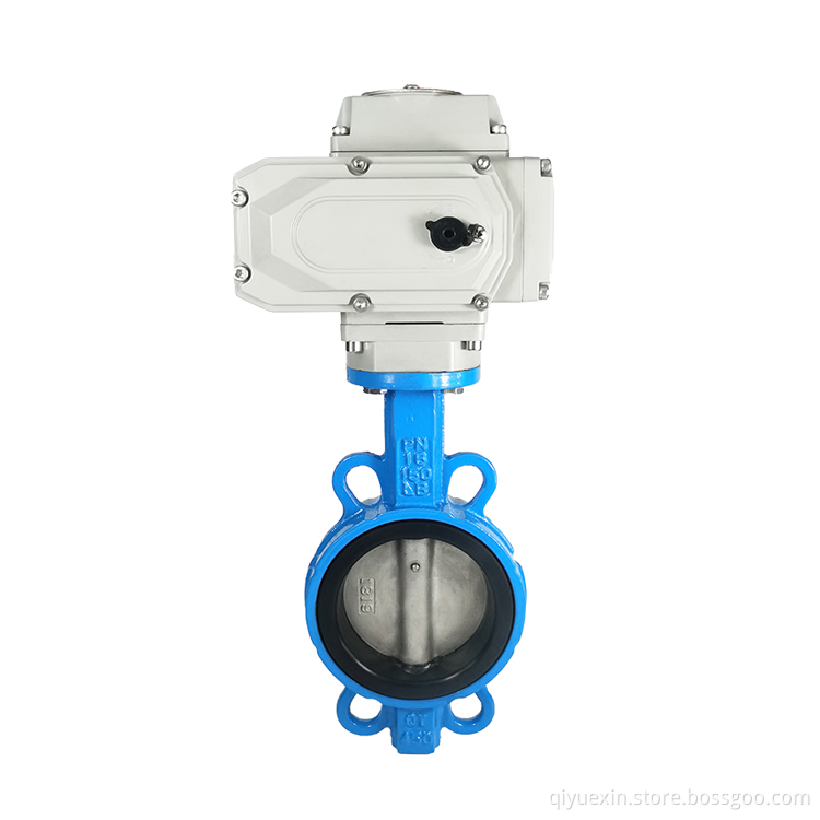 Gg25 Wafer Gear Operated Titanium Butterfly Valve, High Quality Gg25 ...