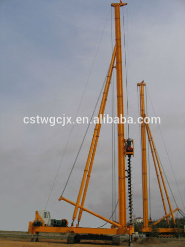Crawler Bored Pile Drilling Rig/situ Pile Machine, High Quality Crawler ...