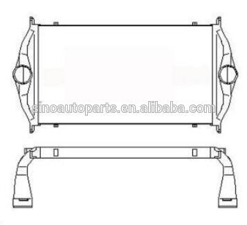 Auto Truck Intercooler 4858000002/6805010401 4401-1701 For Freightliner ...