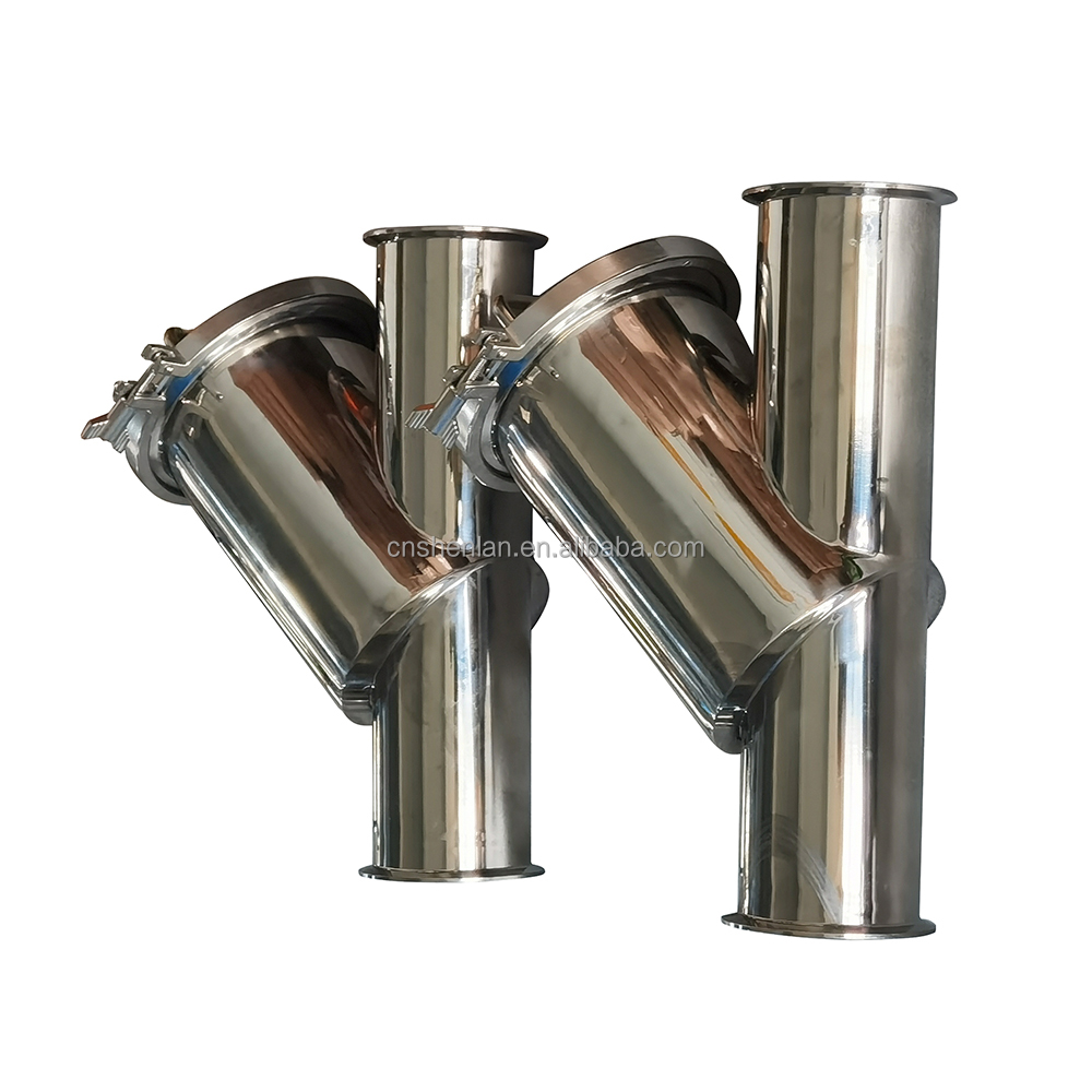 สแตนเลสสตีล Tri Clamp ตัวกรองตัวยึดตัวยึด Y-filter Dn32 คุณภาพสูง ...
