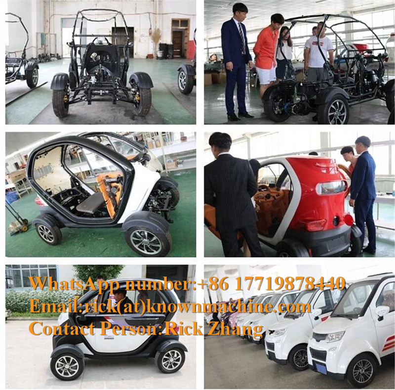 Three Seater Electric Vehicle Mini Tuk Tuk Car Mobility Scooter Adult ...