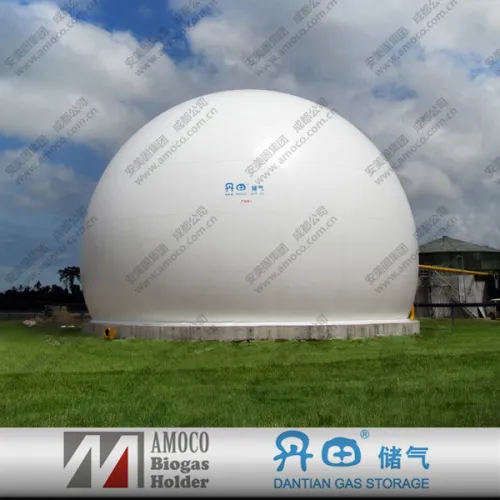 Double Membrane Biogas Storage Bag, Biogas Bag, For Biogas Plant, High ...