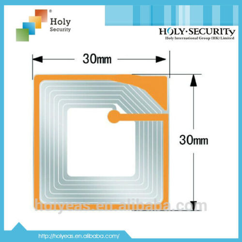 30*30mm Eas Soft Label Sticker Eas Soft Tag, High Quality 30*30mm Eas ...