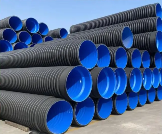Hdpe Pe Dwc Double Wall Corrugated Pipe Extrusion Production Line, High ...