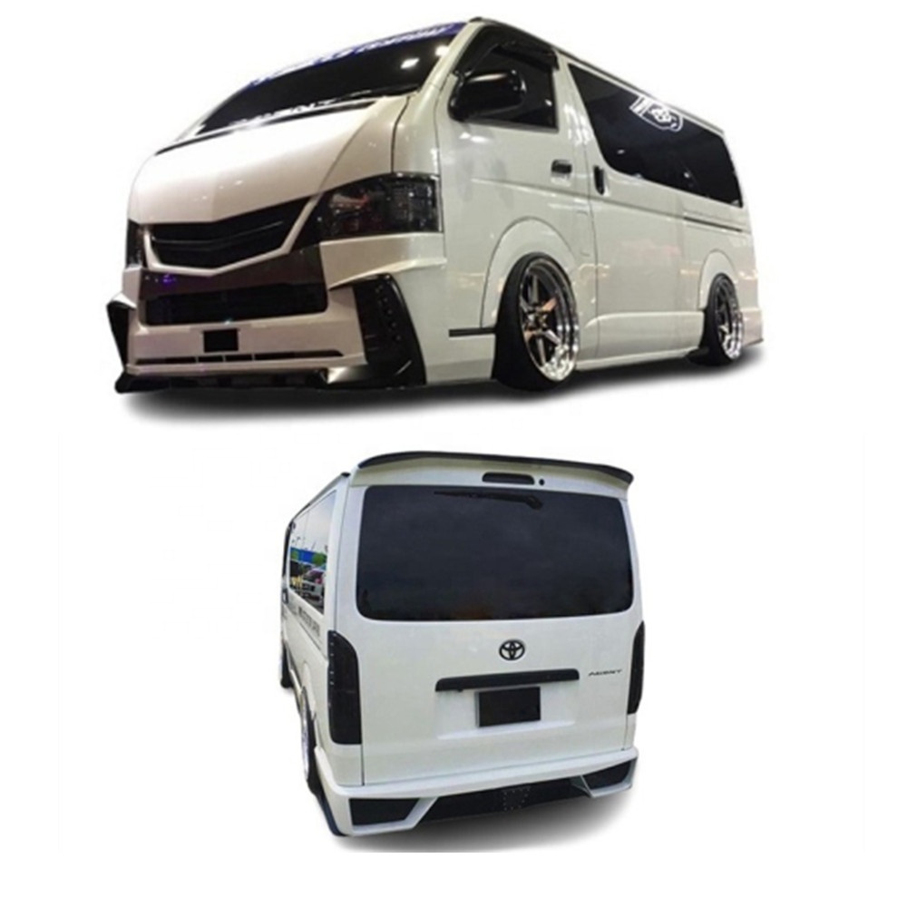 Front Bumper, Bonnet, And Body Kit For Hiace 2005-2020 Grandia Commuter ...