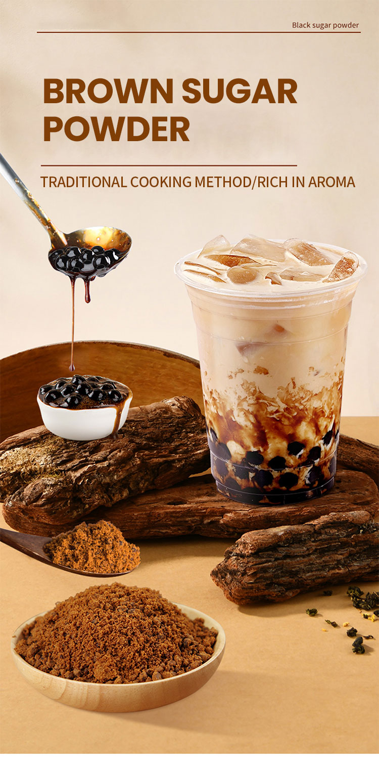 Taiwan Brown Sugar Pearl Milk Tea Powder, High Quality Taiwan Brown ...