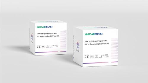 Hpv 18 High-risk Types With 16/18 Genotyping Dna Test Kit, High Quality ...