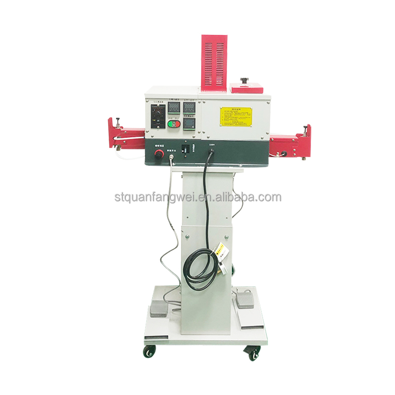 Qfw Semi-automatic Gear Bonding Machine With Double Nozzle Glue Melting ...