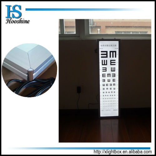 Led Visual Chart,aluminium Frame With Round Corner, High Quality Led ...