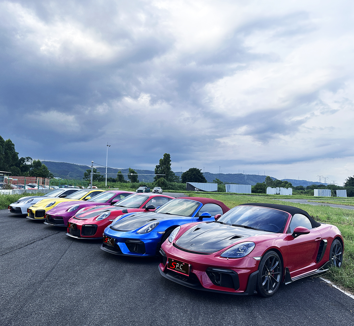 Spc Wide Body Kit For Porsche 987 Boxster/cayman 2005-2011 Facelift ...