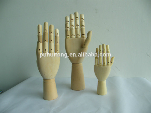 Articulated Wood Hand,display Wood Hand, High Quality Articulated Wood ...
