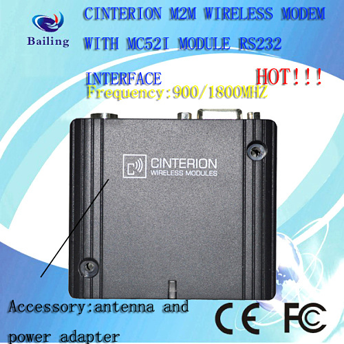 Rs232 Interface Cinterion Mc52i Gsm Modem With Tcp/ip Protocol And At Command Support, High ...
