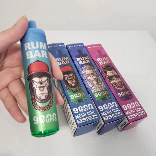 Romania Rum Bar 9000 Puffs Disposable Vape, High Quality Romania Rum ...