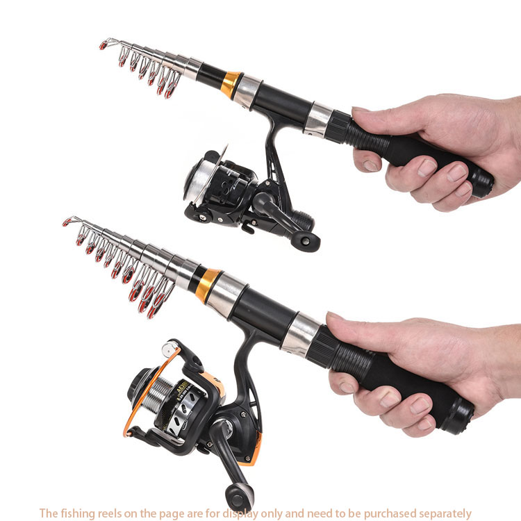 Ultralight Telescopic Fishing Rod 1-2.3m Glass Fiber, High Quality ...
