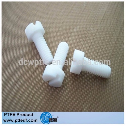 Custom-made Virgin Ptfe Teflon Screws, High Quality Custom-made Virgin ...
