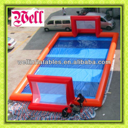 Inflatable Football Field Game/soap Football Field, High Quality ...