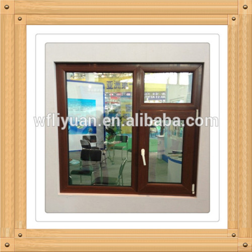 Pvc Window With Roller Shutter/upvc Window With Interior Blind/vinyl ...