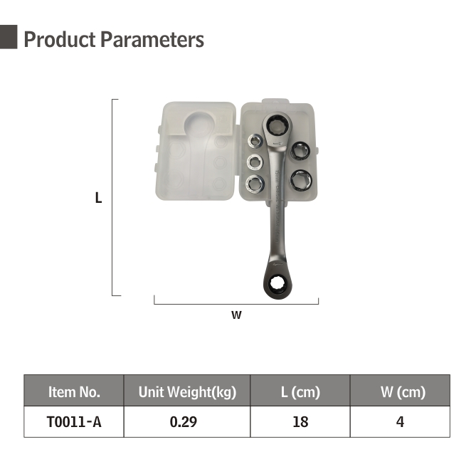 8mm To 19mm Fixed Head Socket Ratchet Wrench Set, High Quality 8mm To ...