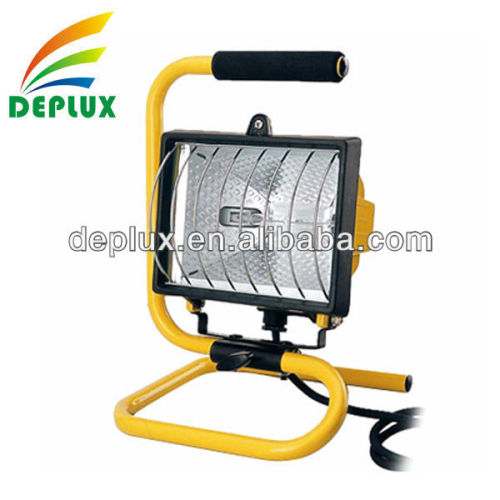 Halogen Portable Floodlight 2x500w, High Quality Halogen Portable ...