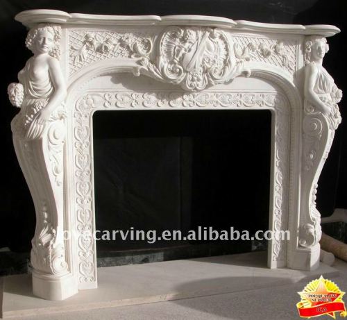 Column Fireplace / Fireplace Mantel, High Quality Column Fireplace ...