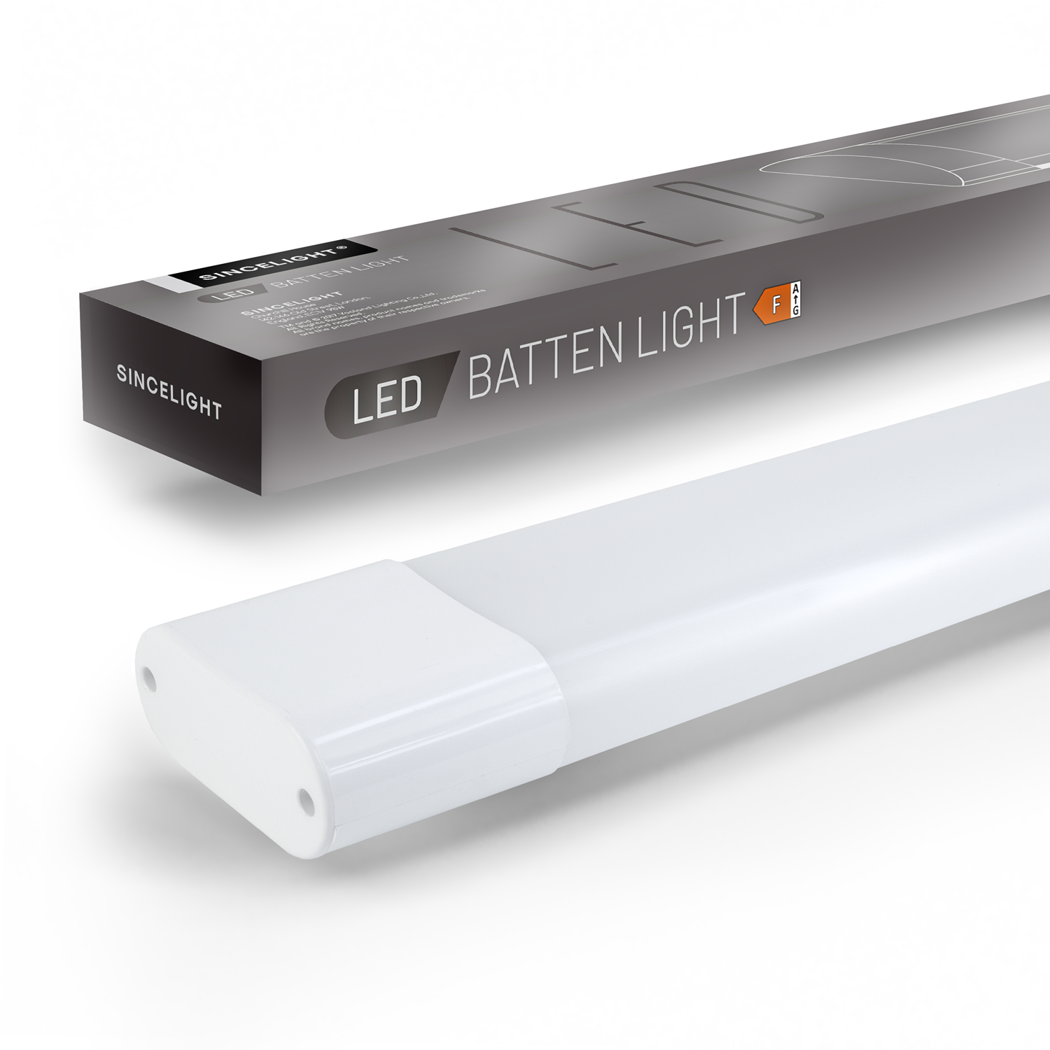 4ft Led Batten Light 36w - Omni-directional 270 Degree Beam Angle, High ...