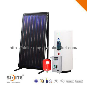 Split Copper Aluminum Flat Plate Solar Energy Water Heater System, High ...
