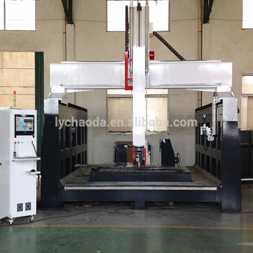 5 Axis 3d Stone Sculpture Cnc Router / Carving Cnc Machine For Marble ...