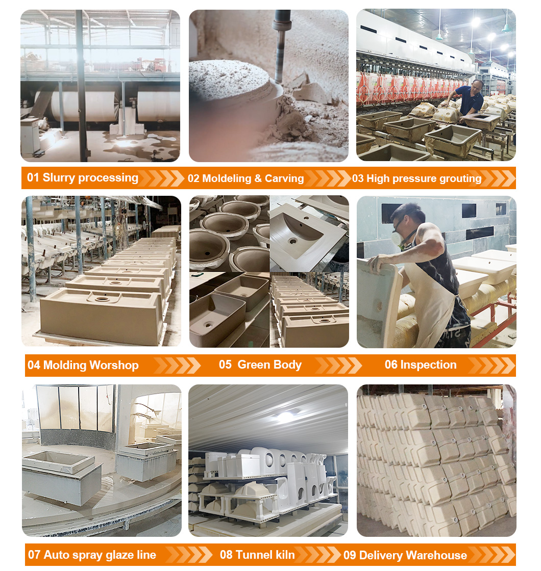 White Ceramic Under Mount Wash Basin For Bathroom Vanity Top - Multiple ...