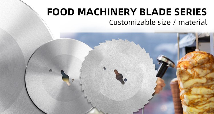 440c Stainless Steel Double Edge Food Kebab Slicer Blade With High ...